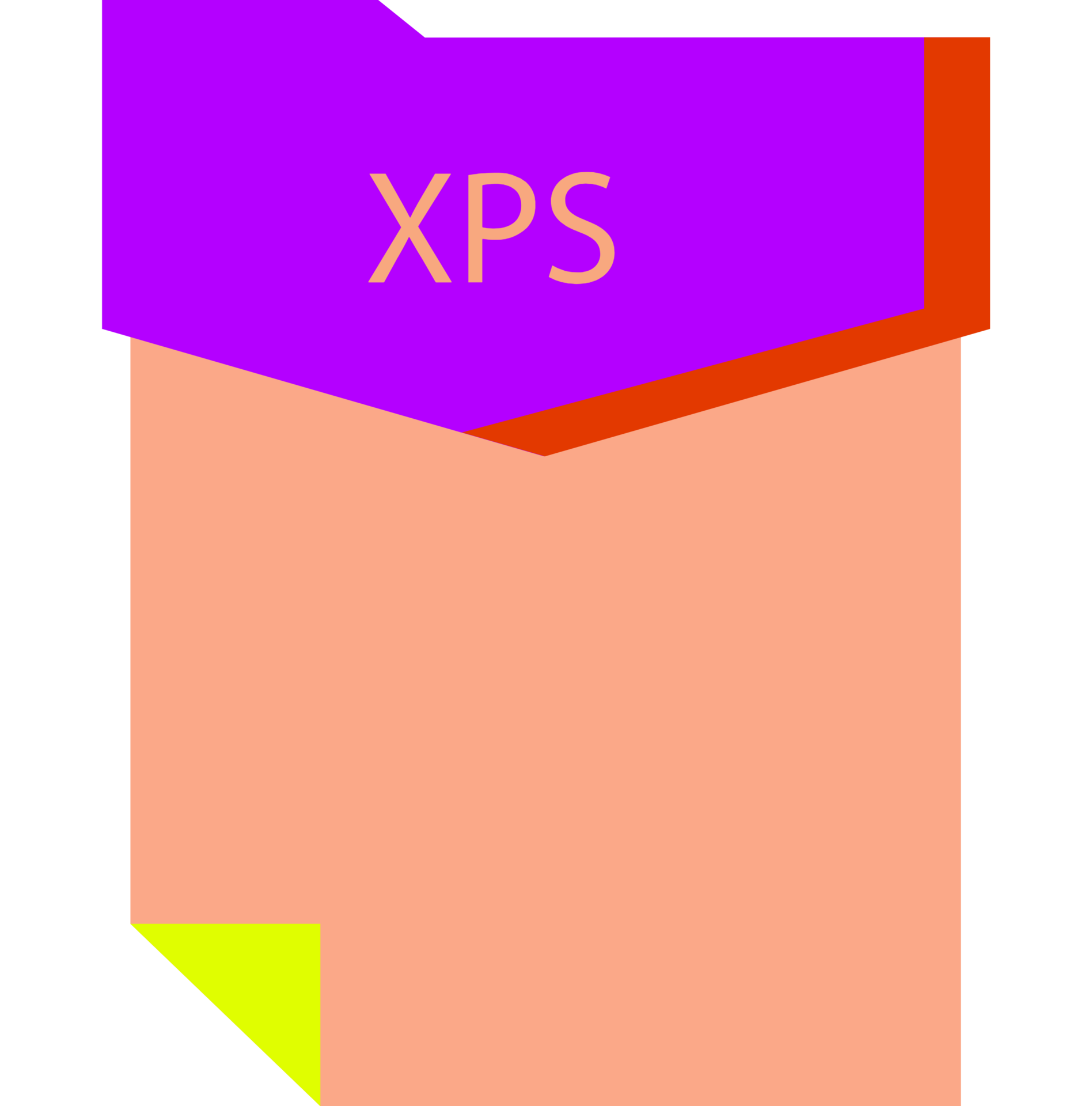 Xps File Format Minimal Icon Illustration 57325628 Png