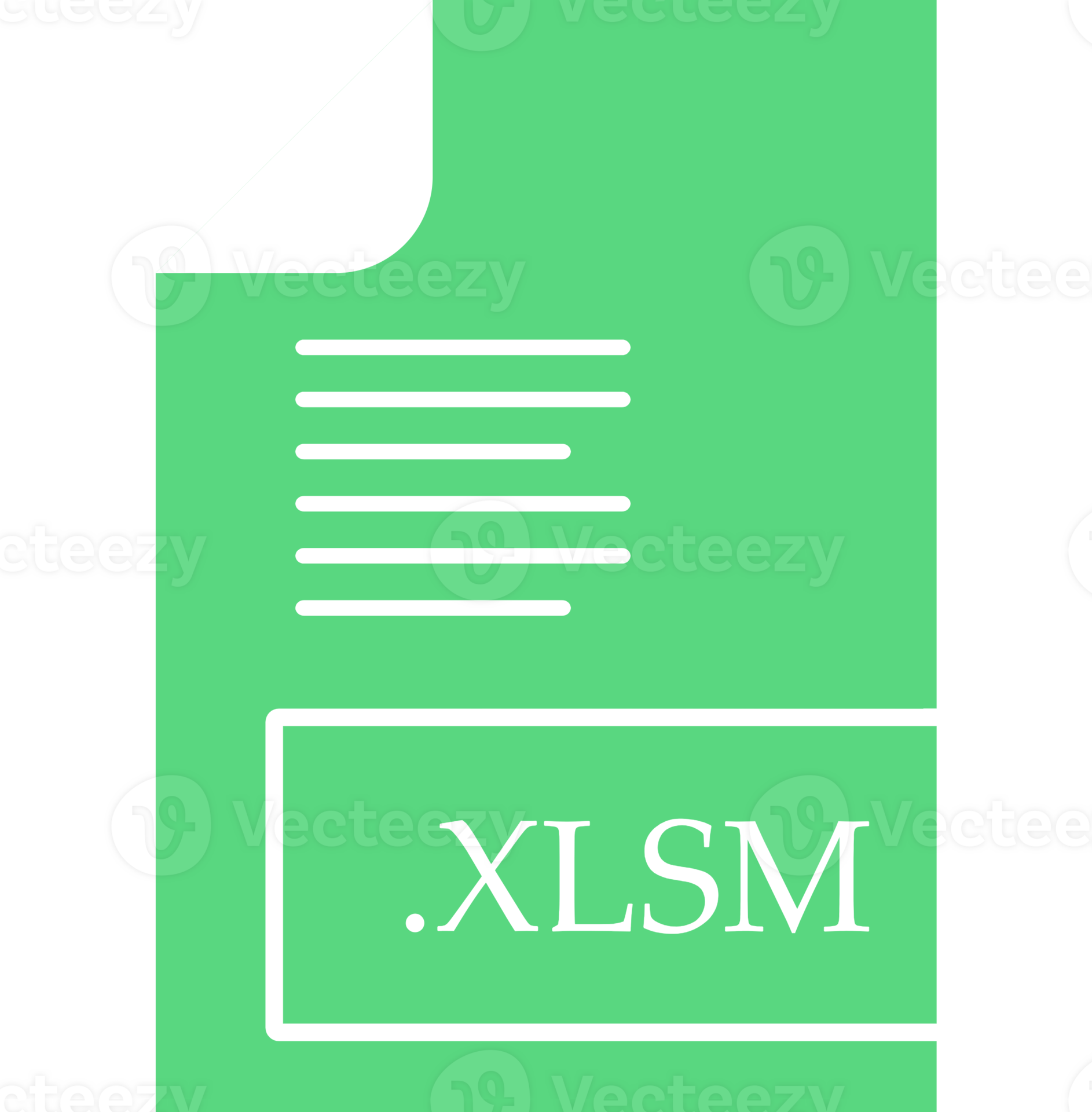 Xlsm File Format Icon Fill Insidse With Symbol Art 57325847 PNG