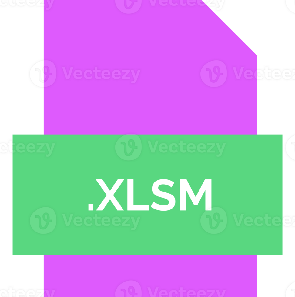 Xlsm File Extension Icon Fill Crisp Corners With Symbol Design Element