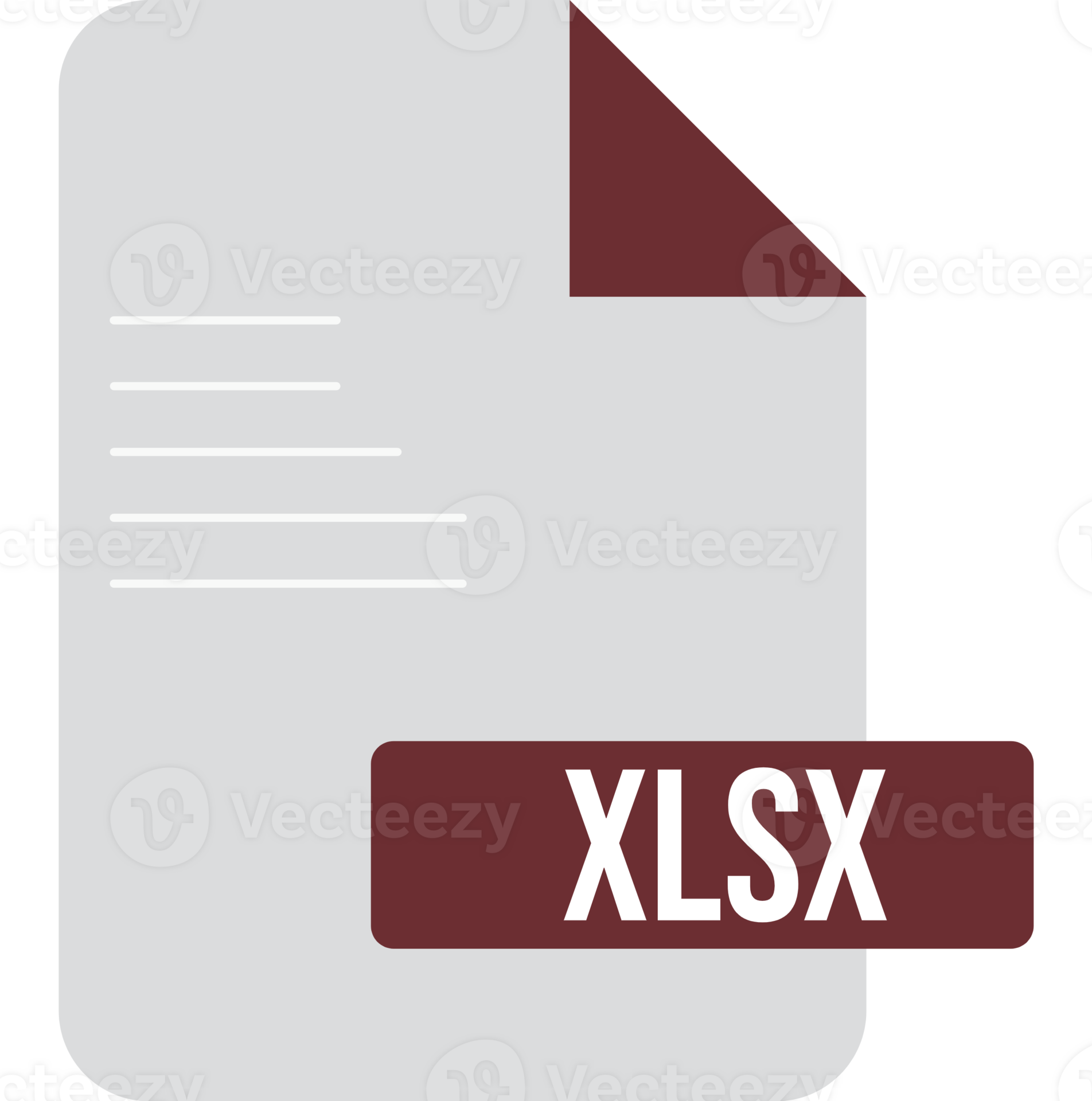 Xlsx File Extension Icon 57325900 PNG