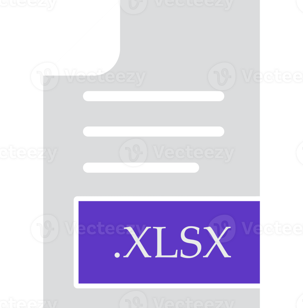 Xlsx File Format Icon Fill Inside 57325910 PNG
