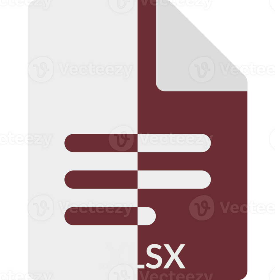 xlsx icono 2 color combinación mezcla 57325936 PNG