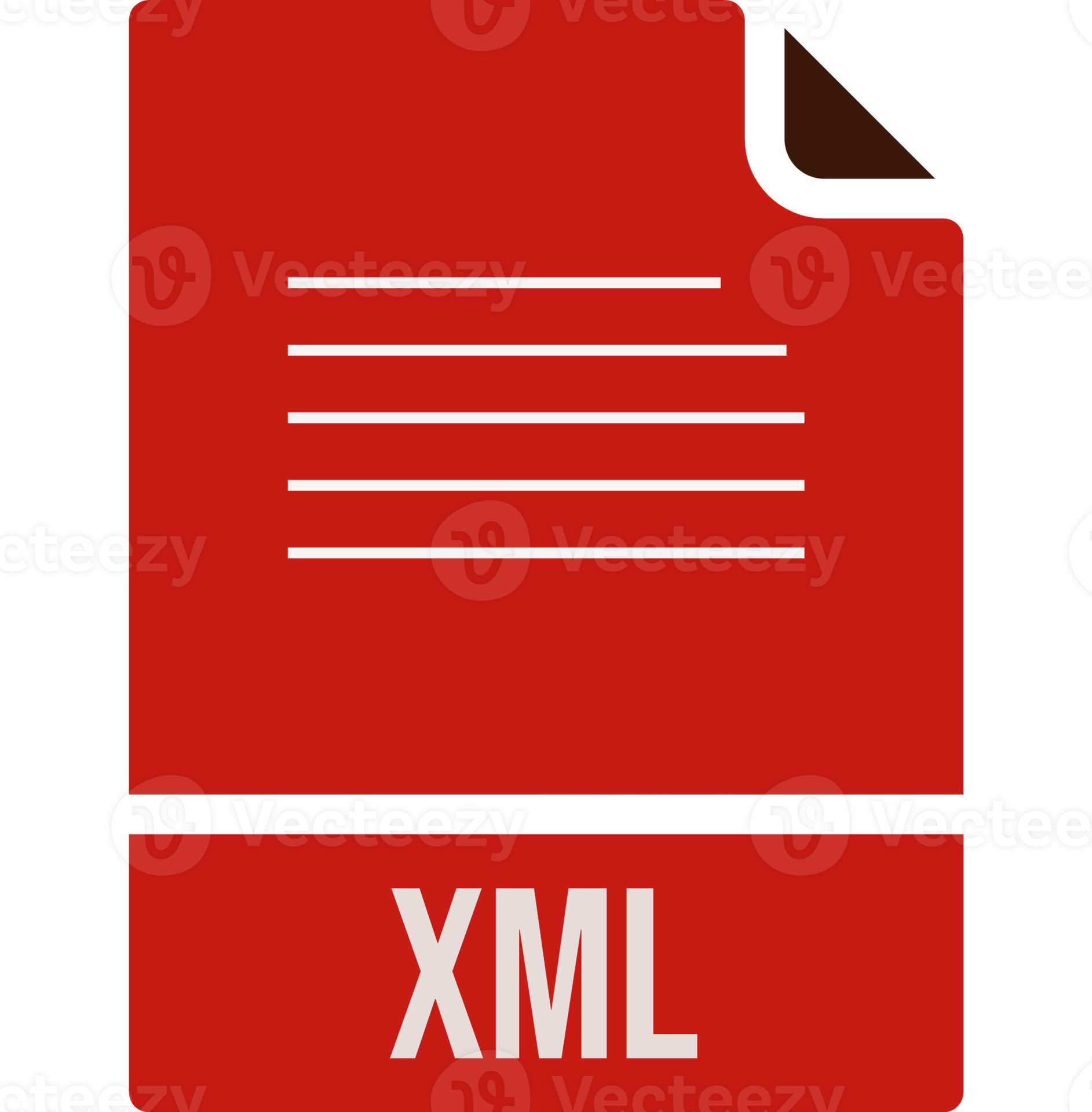 Xml Ip File Icon Fill Rounded Corners Art 57326002 Png