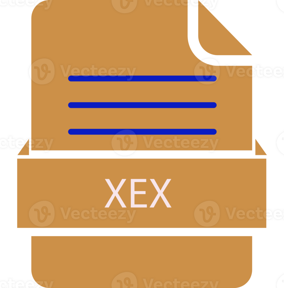 Xex File Icon Black Color And Lines Art 57326120 PNG