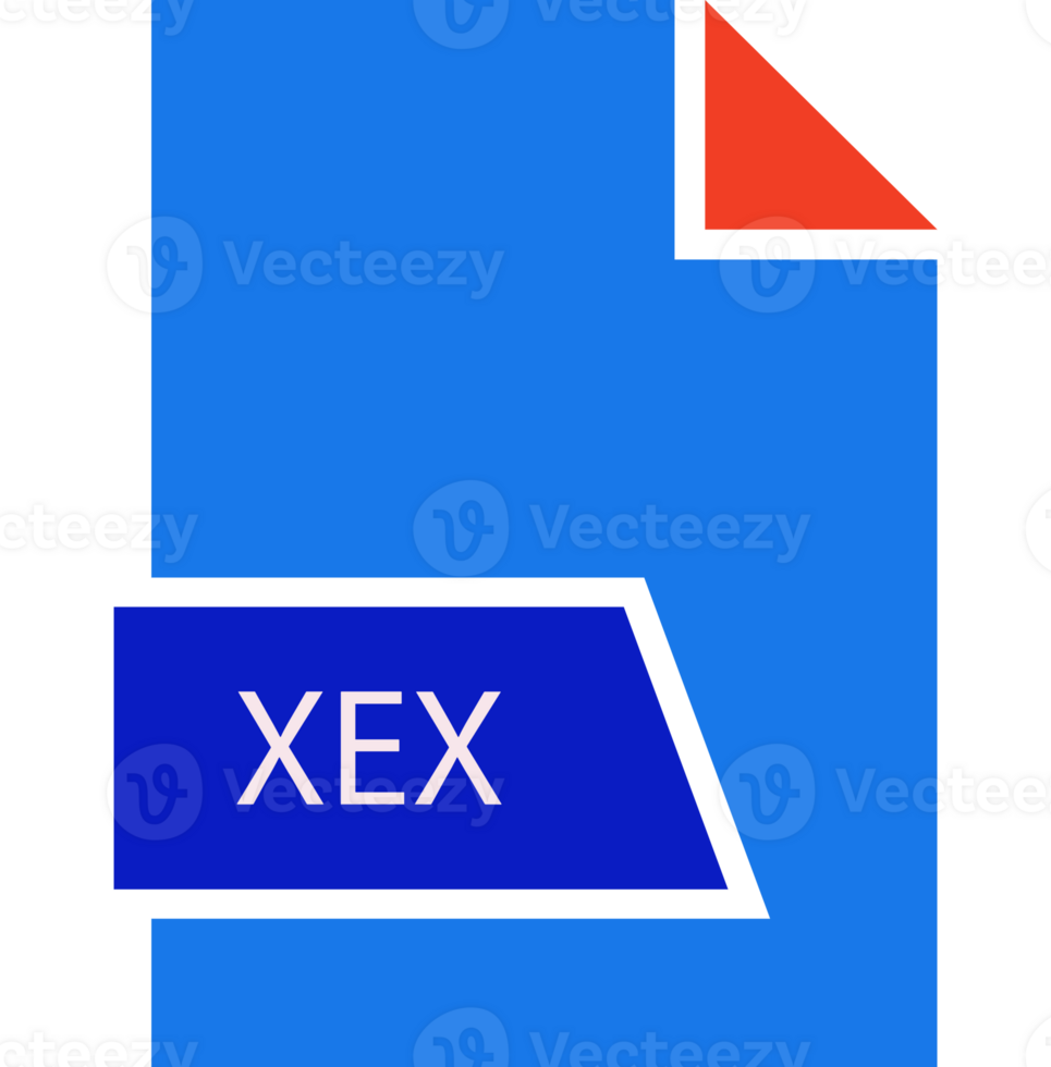 xex archivo formato icono forma ilustración 57326152 PNG