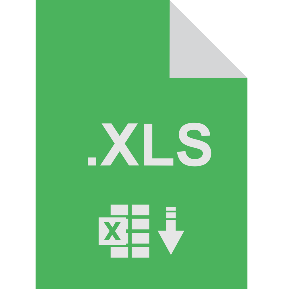 Xls File Icon Fill Crisp Corners V1 57326241 Png