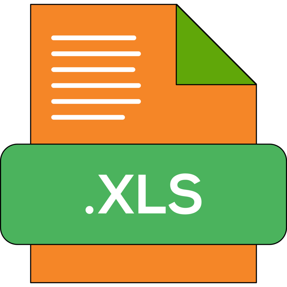 Xls File Extension Icon Orange Fill V1 57326271 PNG Xls File Extension Icon Orange Fill V1 57326271 PNG