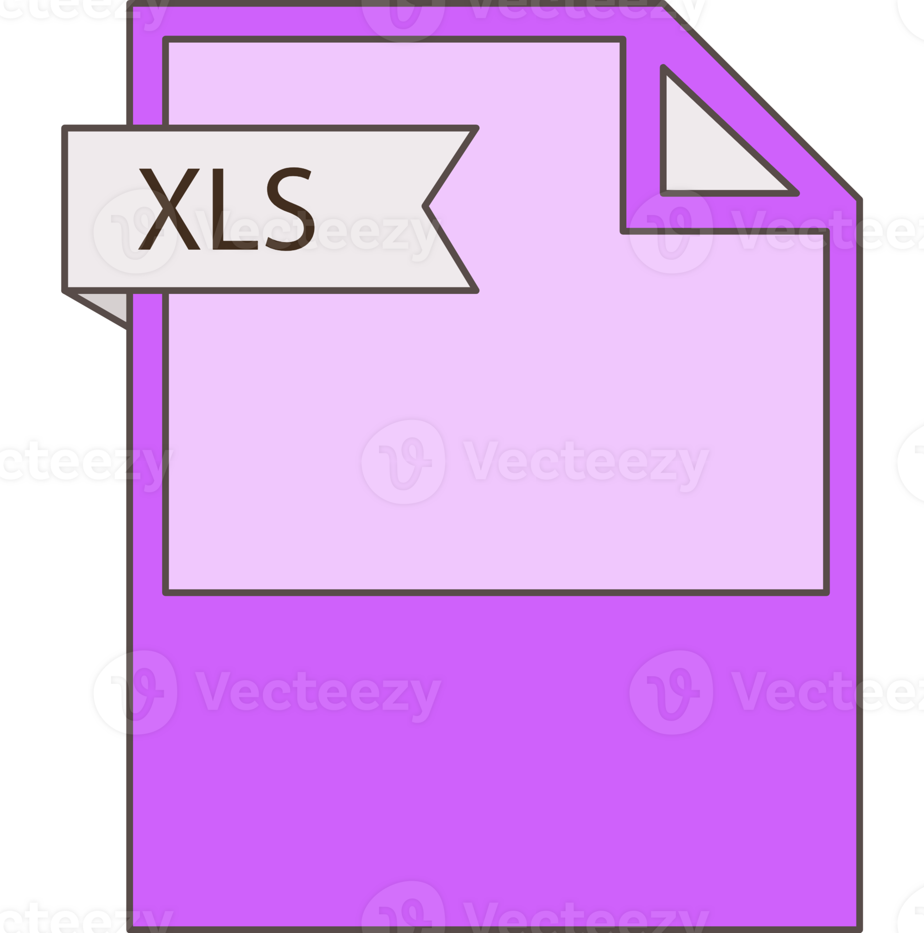 Xls File Format Icon Minimal Design Element 57326324 Png