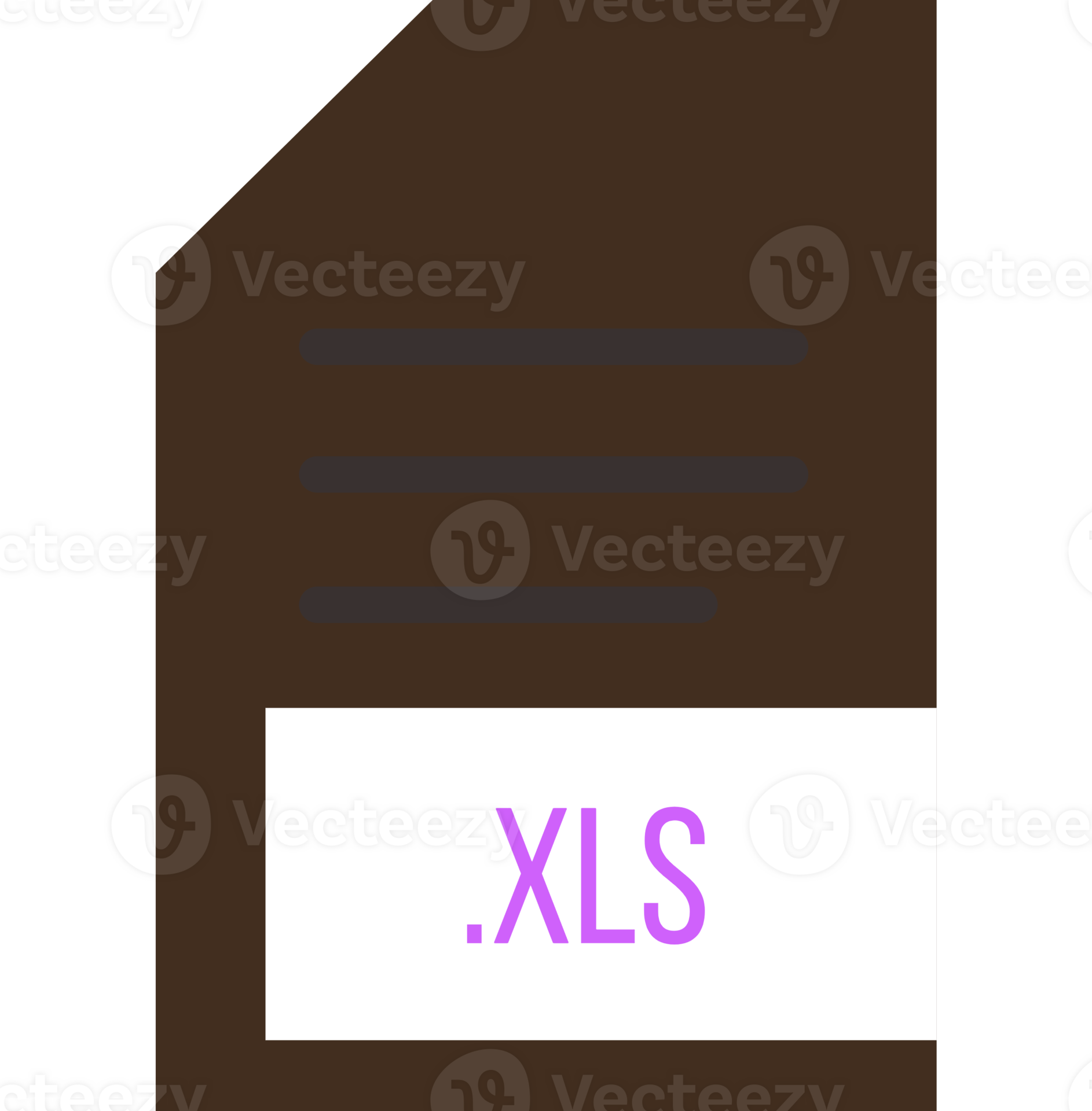 Creative Xls File Extension Icon Minimal Colro Fill Graphic 57326325 Png
