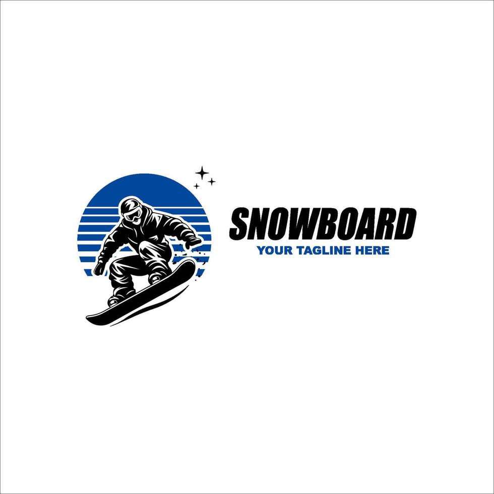 Snowboarding logo diseño modelo ilustración 57327241 Vector en Vecteezy