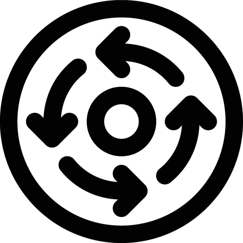 iterativo, iteración, ciclo vital contorno icono 57414423 Vector en Vecteezy