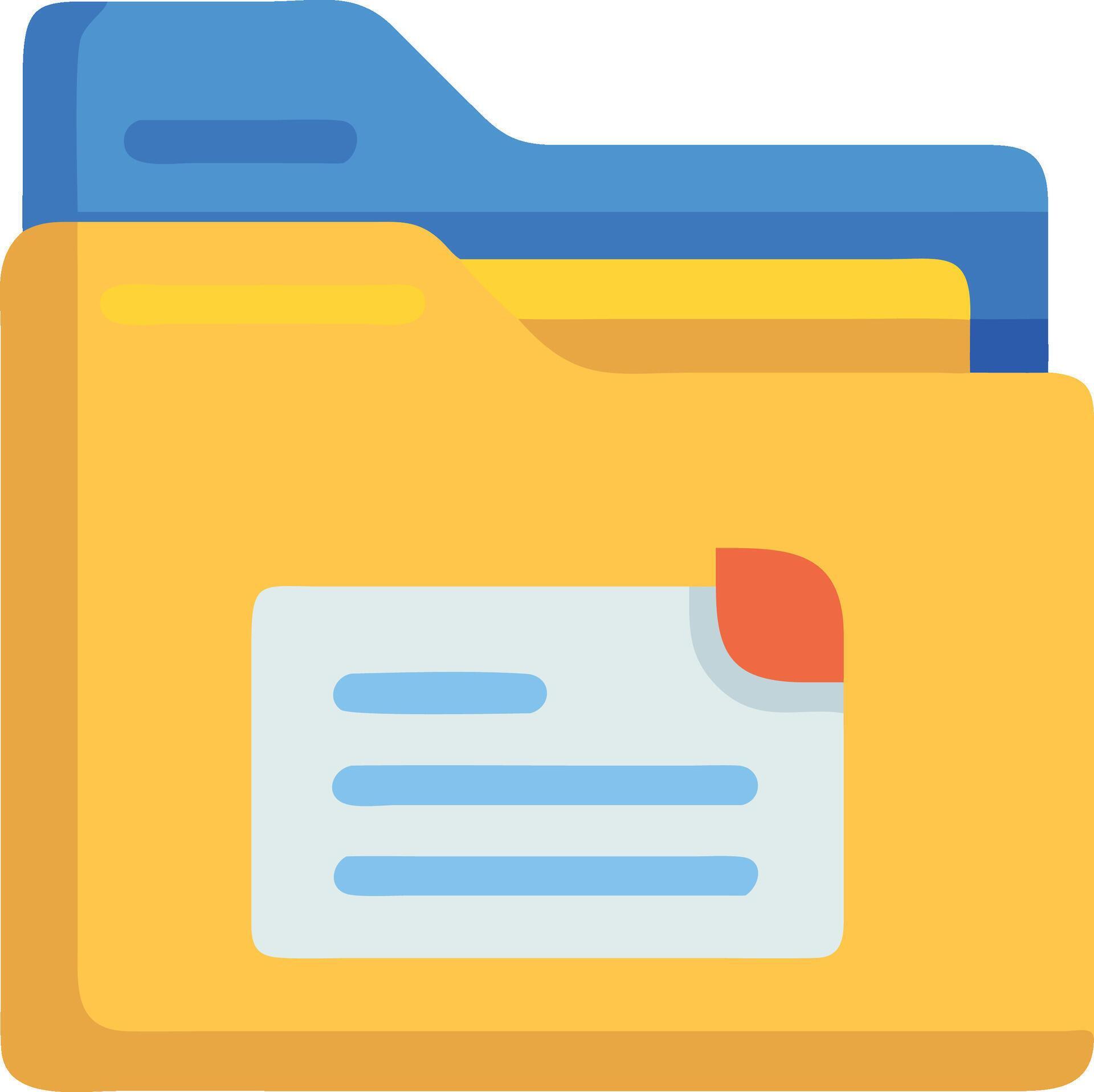 File folder icon 57433326 Vector Art at Vecteezy