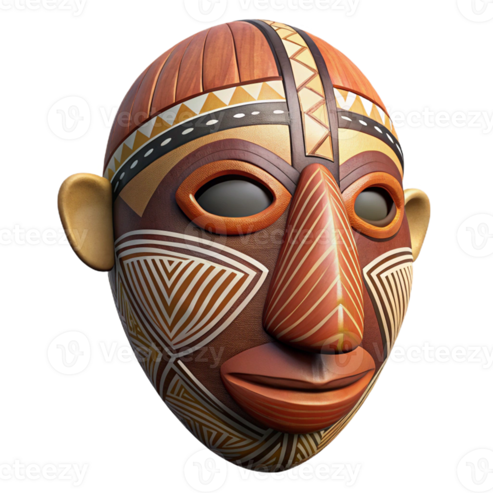 magnificent modern Hand Drawn African Mask Tribal Design Transparent ... magnificent modern Hand Drawn African Mask Tribal Design Transparent ...