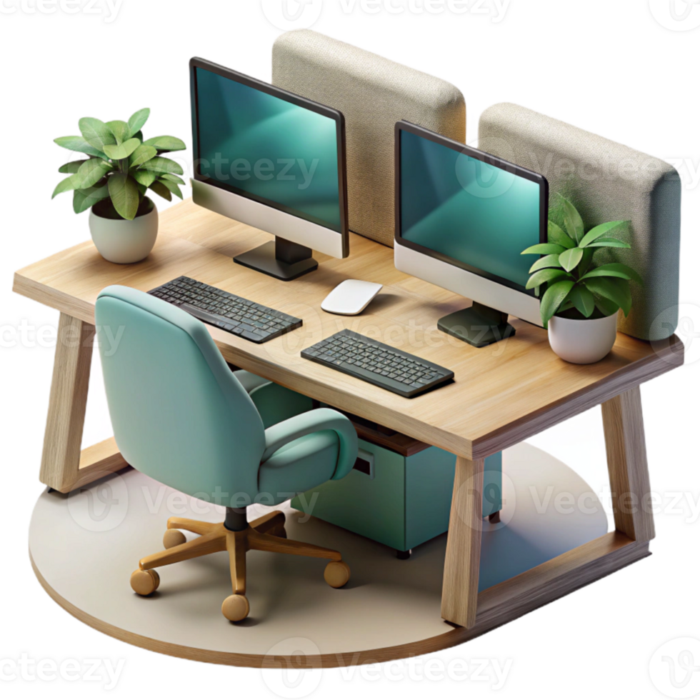 extraordinary contemporary Modern Workspace with Dual Monitors original ... extraordinary contemporary Modern Workspace with Dual Monitors original ...