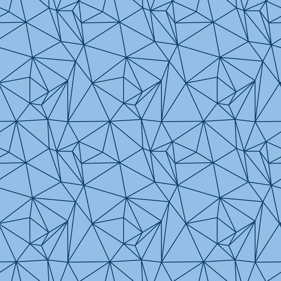 Complex geometric pattern in light blue featuring interlocking ...