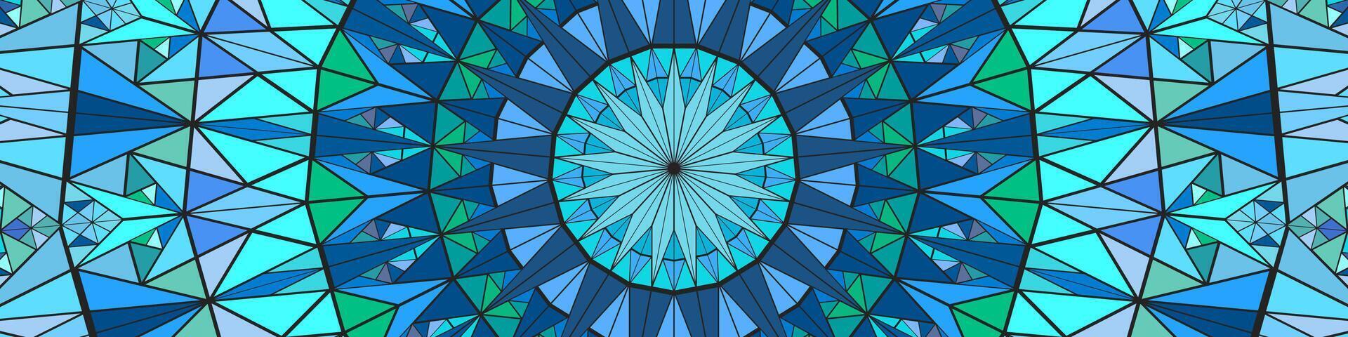 Polygonal Abstract Circular Tile Pattern Background Design 57516807