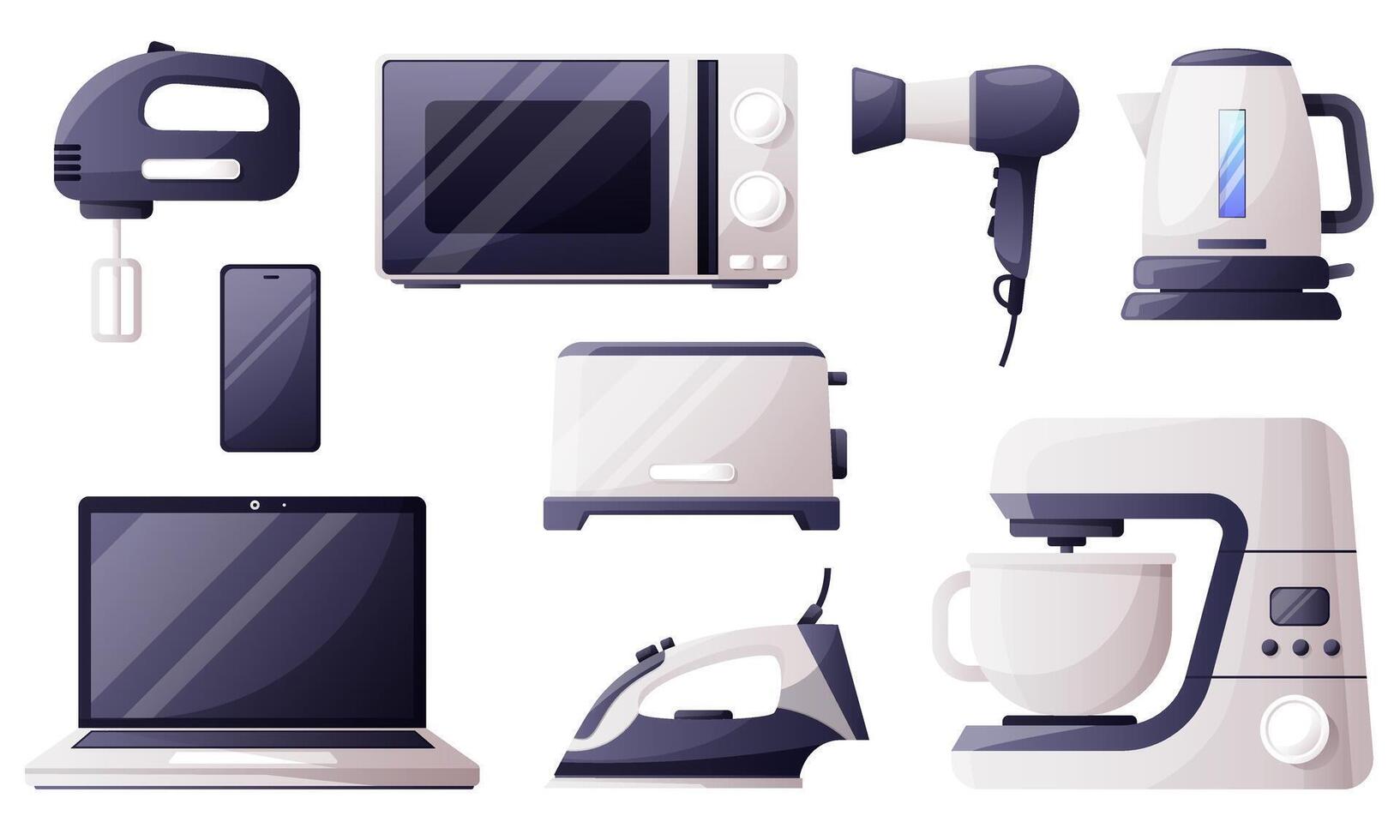 Workplace Appliances Vector Art Icons And Graphics For Free Download