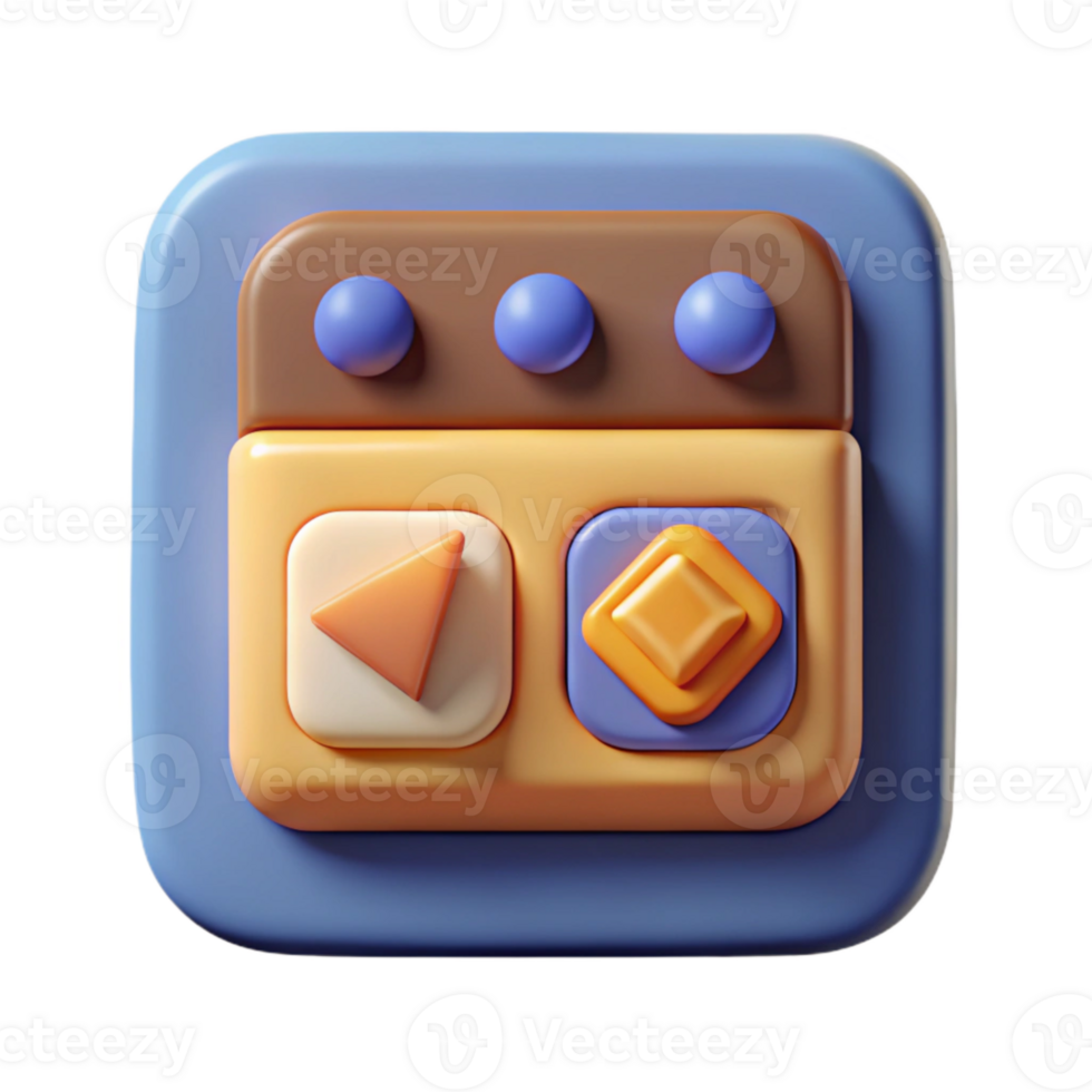 extraordinary abstract Ui Design Icon Isolated Element with Transparent ...