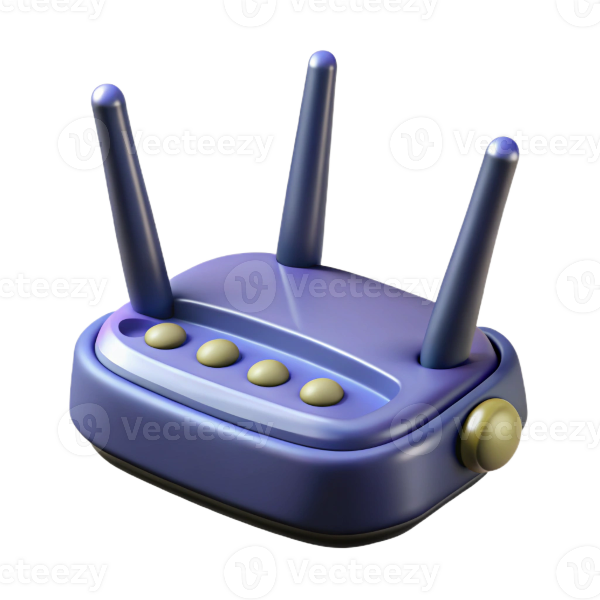 Wonderful Minimalist Wireless Router Multiple Antennas Top View