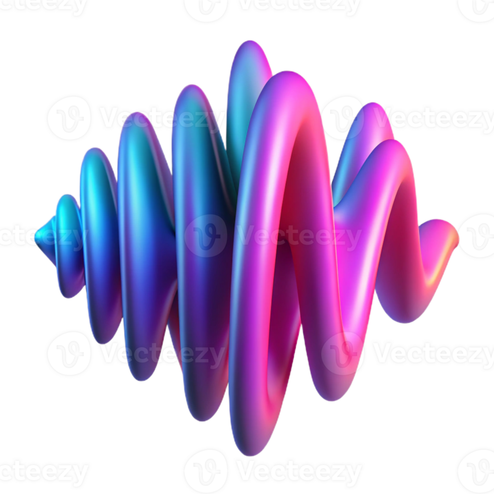 Beautiful Rustic Abstract Representation Of Sound Waves Vibrant Colors Pulsating With Energy