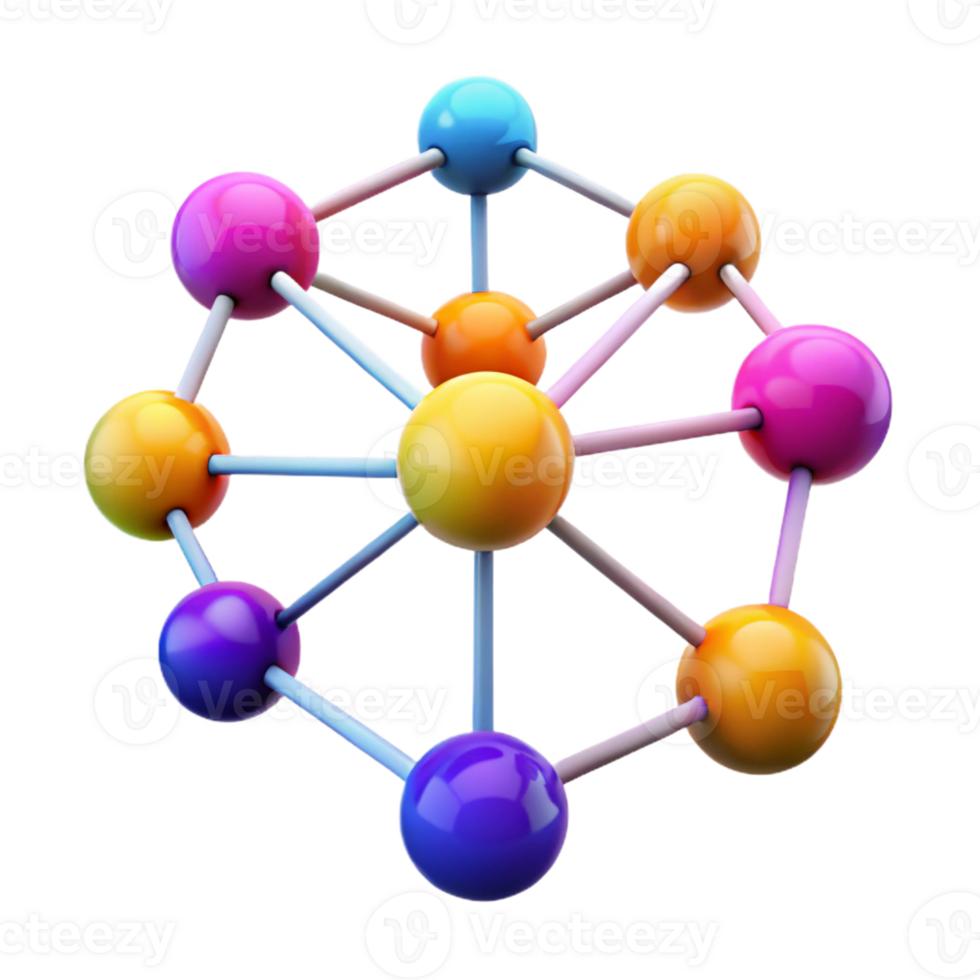 Dramatic Classic A Network Of Interconnected Nodes Pulsating With Data Vibrant Colours