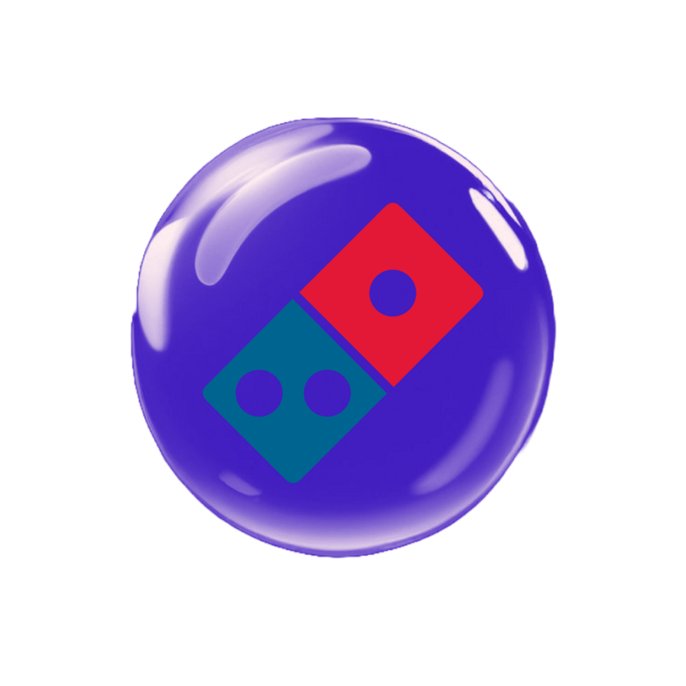 Domino's pizza logo 57587729 PNG