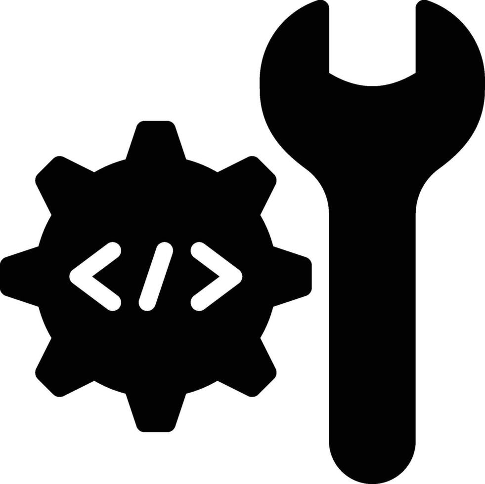 Development Tools, Tools, Programming Tools Glyph Solid Icon 57634589 Vector Art at Vecteezy