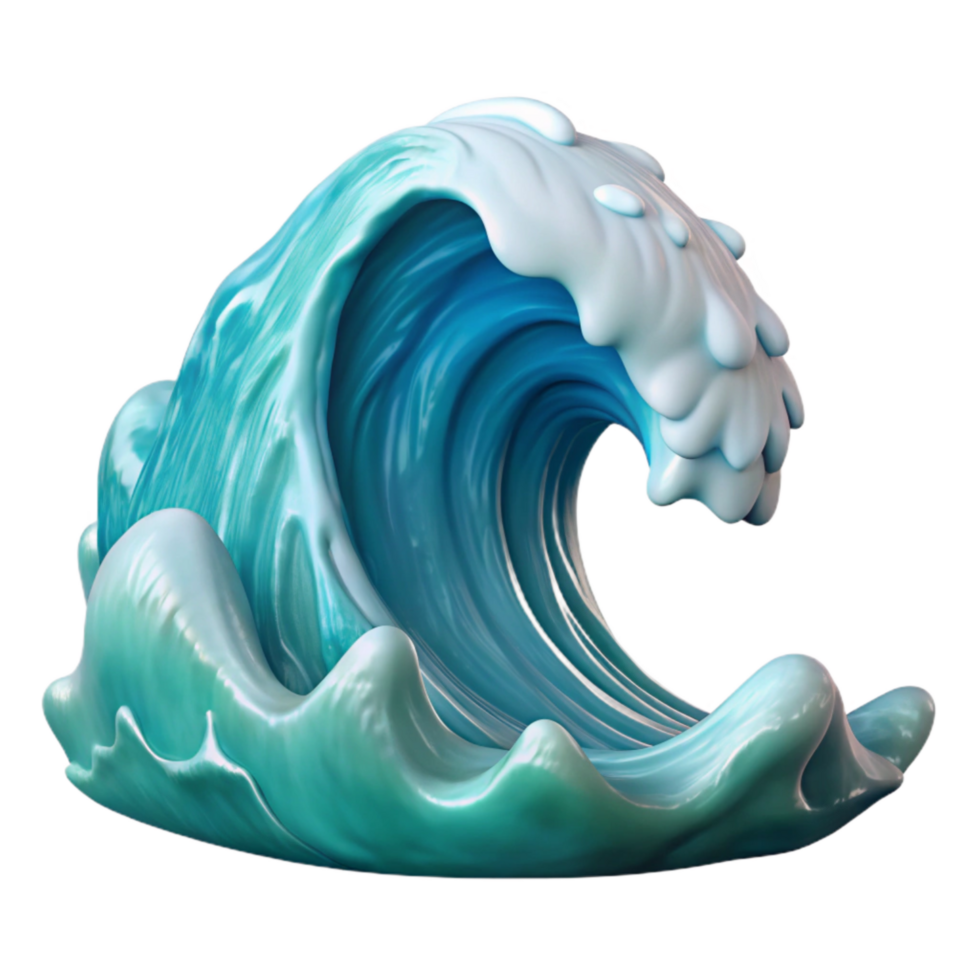 extraordinary classic Ocean Wave Crashing Cutout Isolated premium 57661266 PNG