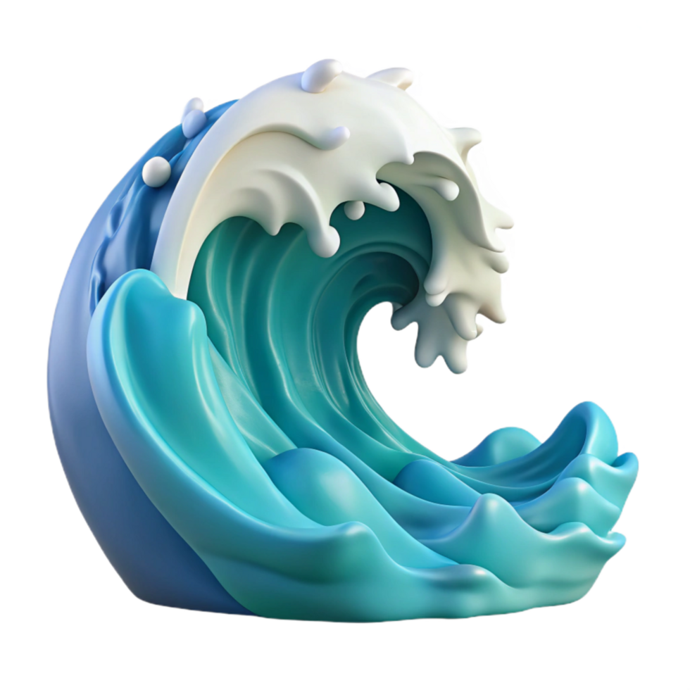 dramatic vintage Ocean Waves Crashing Cutout Transparent Background premium 57661299 PNG