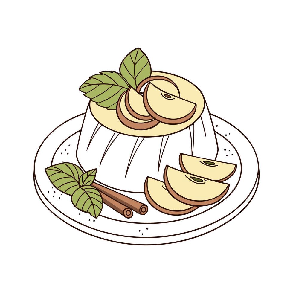 Wholesome Baked Ricotta Apples For Everyone 57692155 Vector Art at Vecteezy