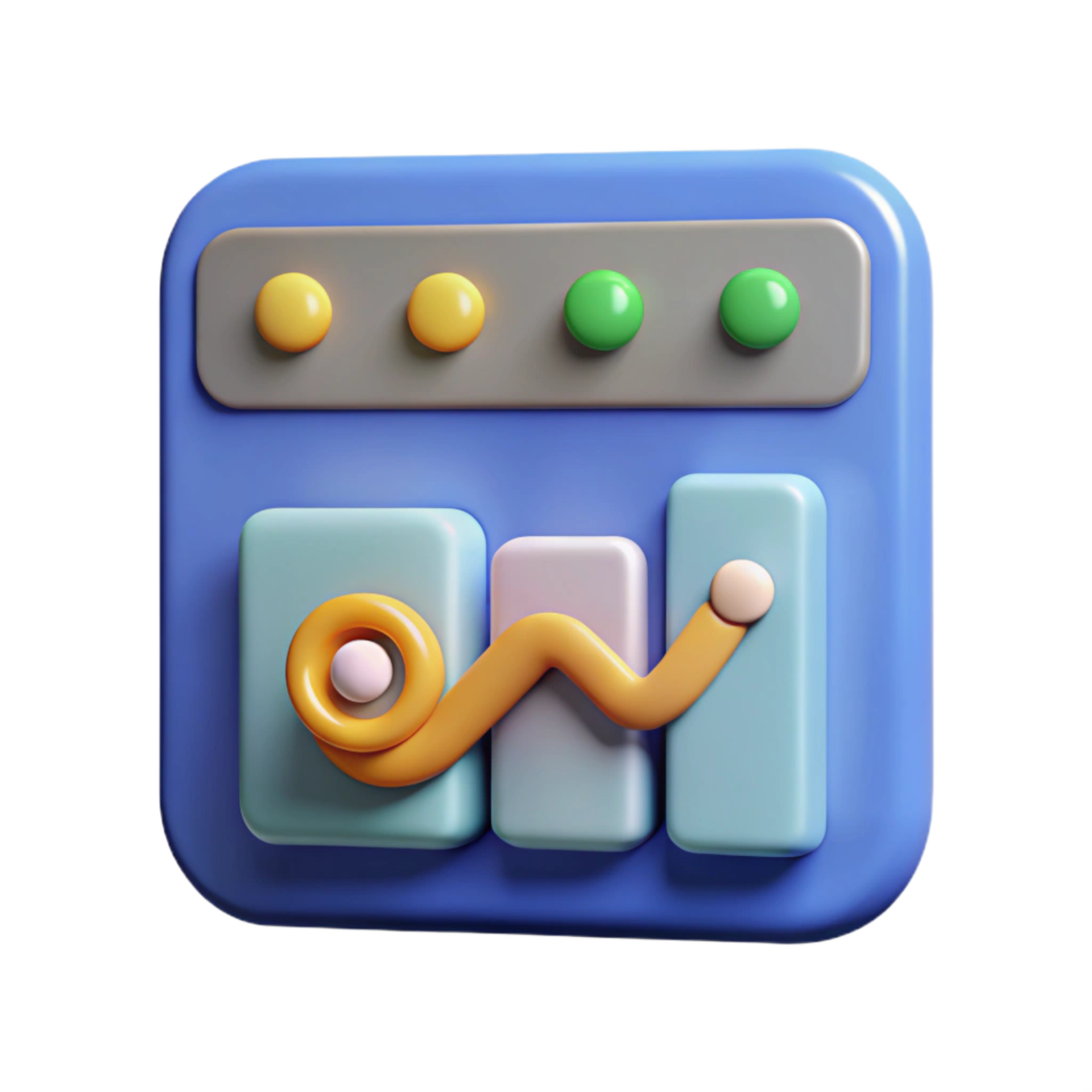 Impressive Contemporary Web Analytics Icon Graph Chart Cutout Authentic 57724040 Png