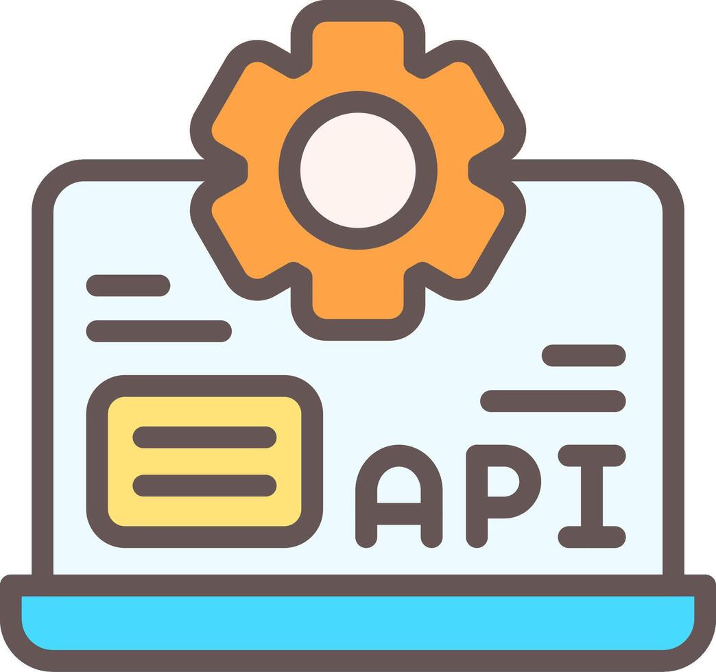 API Outline Element Style 57747830 Vector Art at Vecteezy