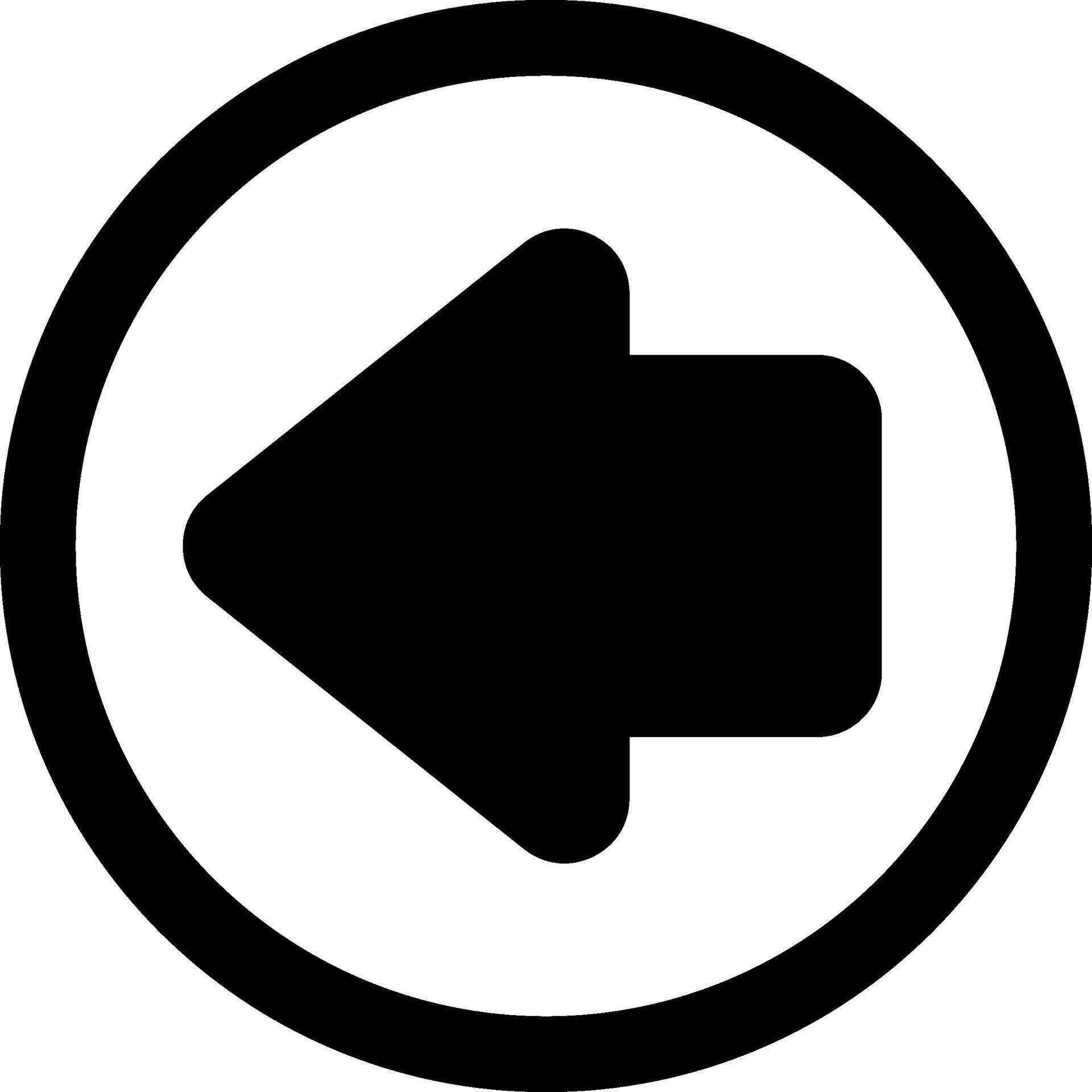 Arrow Solid Left Solid Element icon Design 57748310 Vector Art at Vecteezy