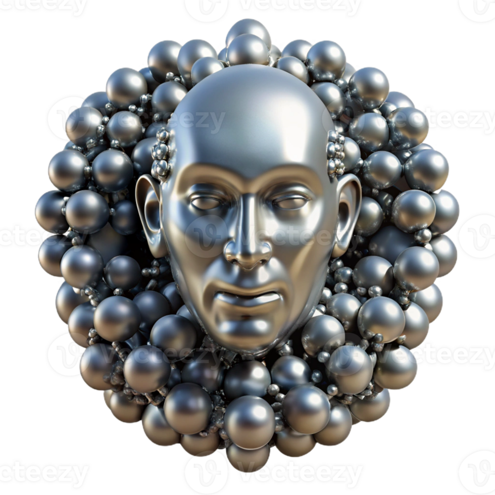Magnificent Artistic A Swarm Of Nanobots Forming The Shape Of Genuine