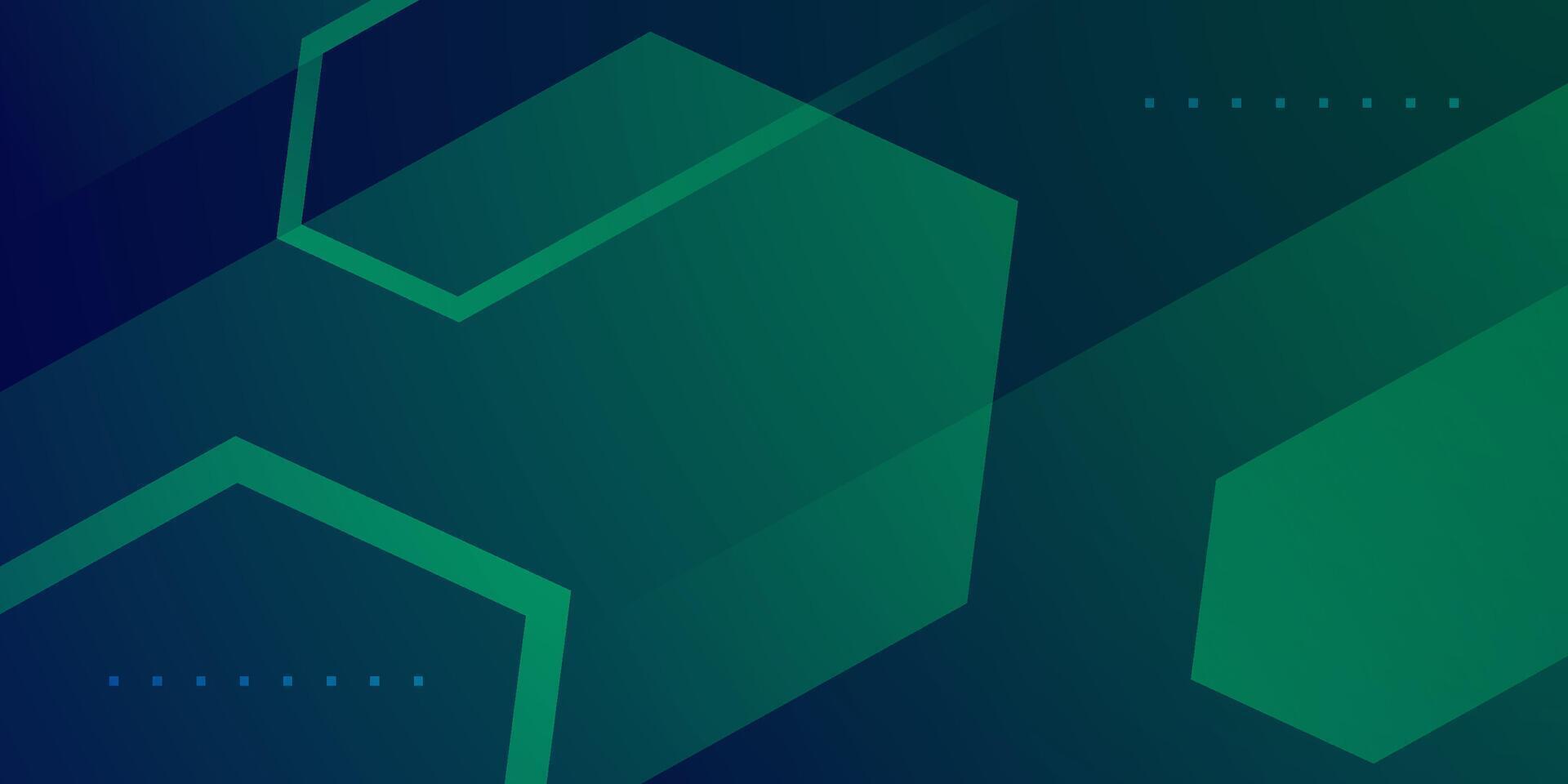 Abstract Dark Green Gradient 3d Background Simple Overlap Arrow Shapes Pattern Concept