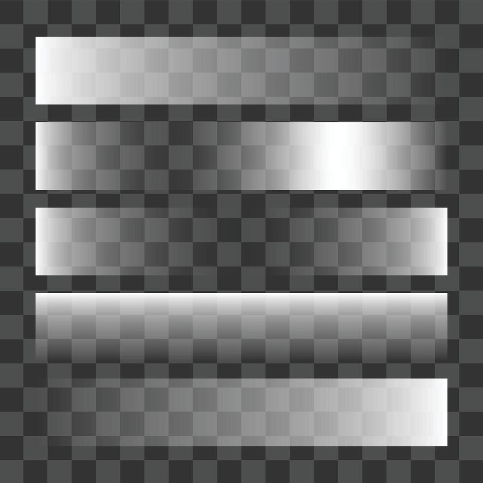 White gradients element set design 57790295 Vector Art at Vecteezy