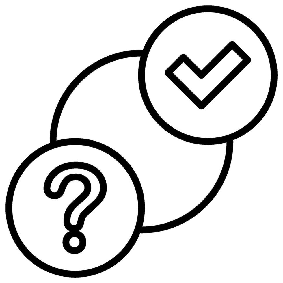 Problem solving outline icon 57790660 Vector Art at Vecteezy