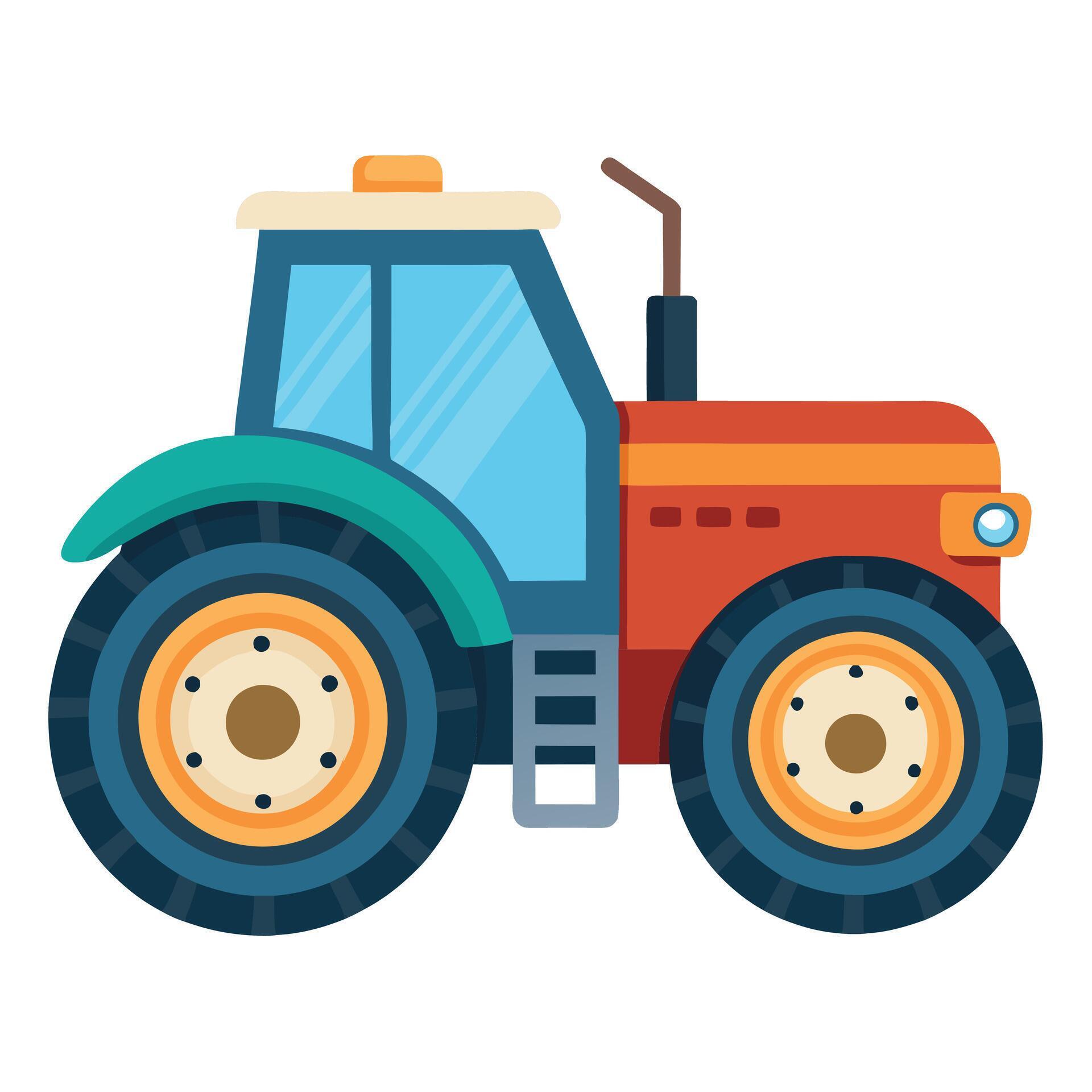 Detailed Farm Tractor Icon 57791378 Vector Art at Vecteezy