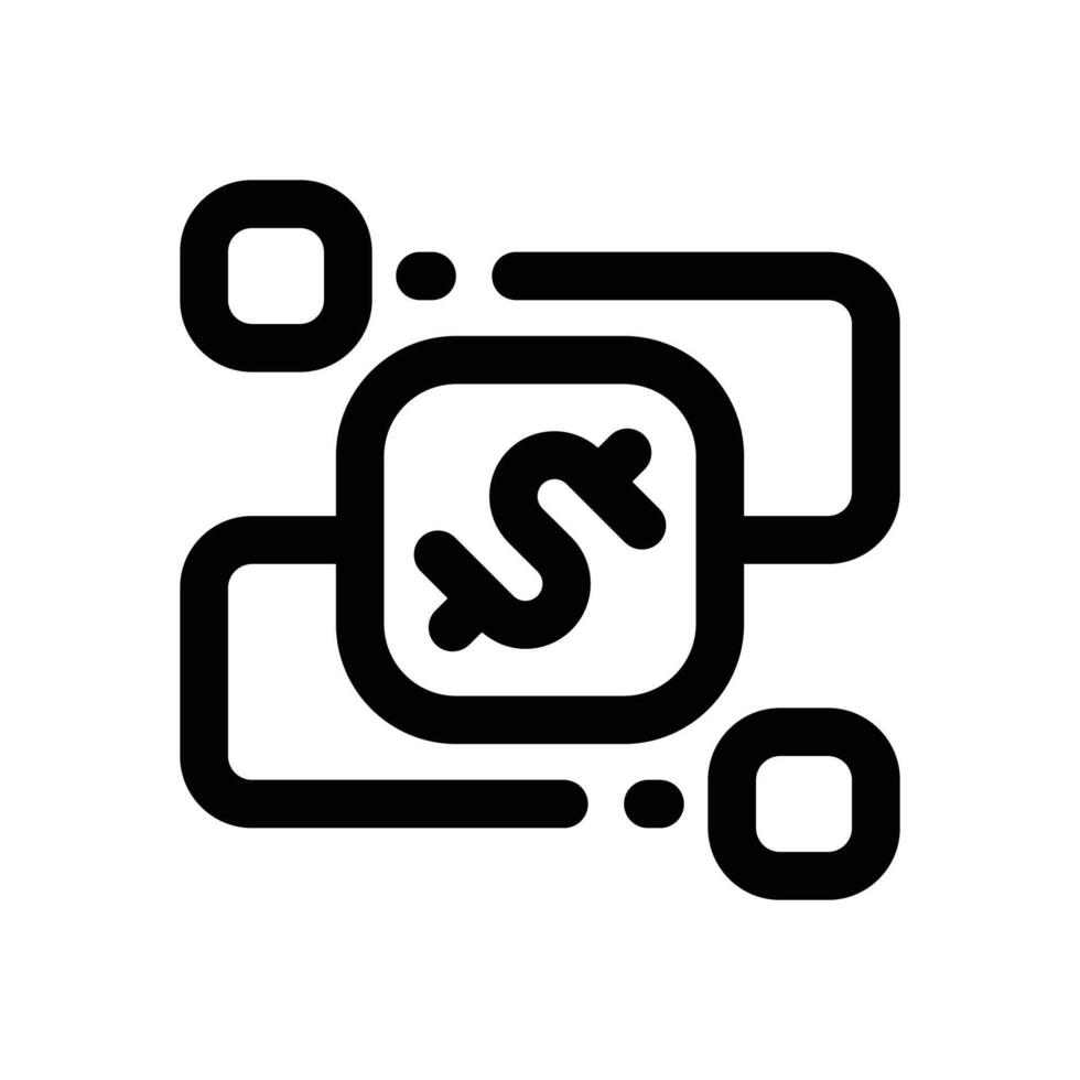 Workflow Line Icon Clean And Minimalist Icon For Websites Mobile Apps Presentations And