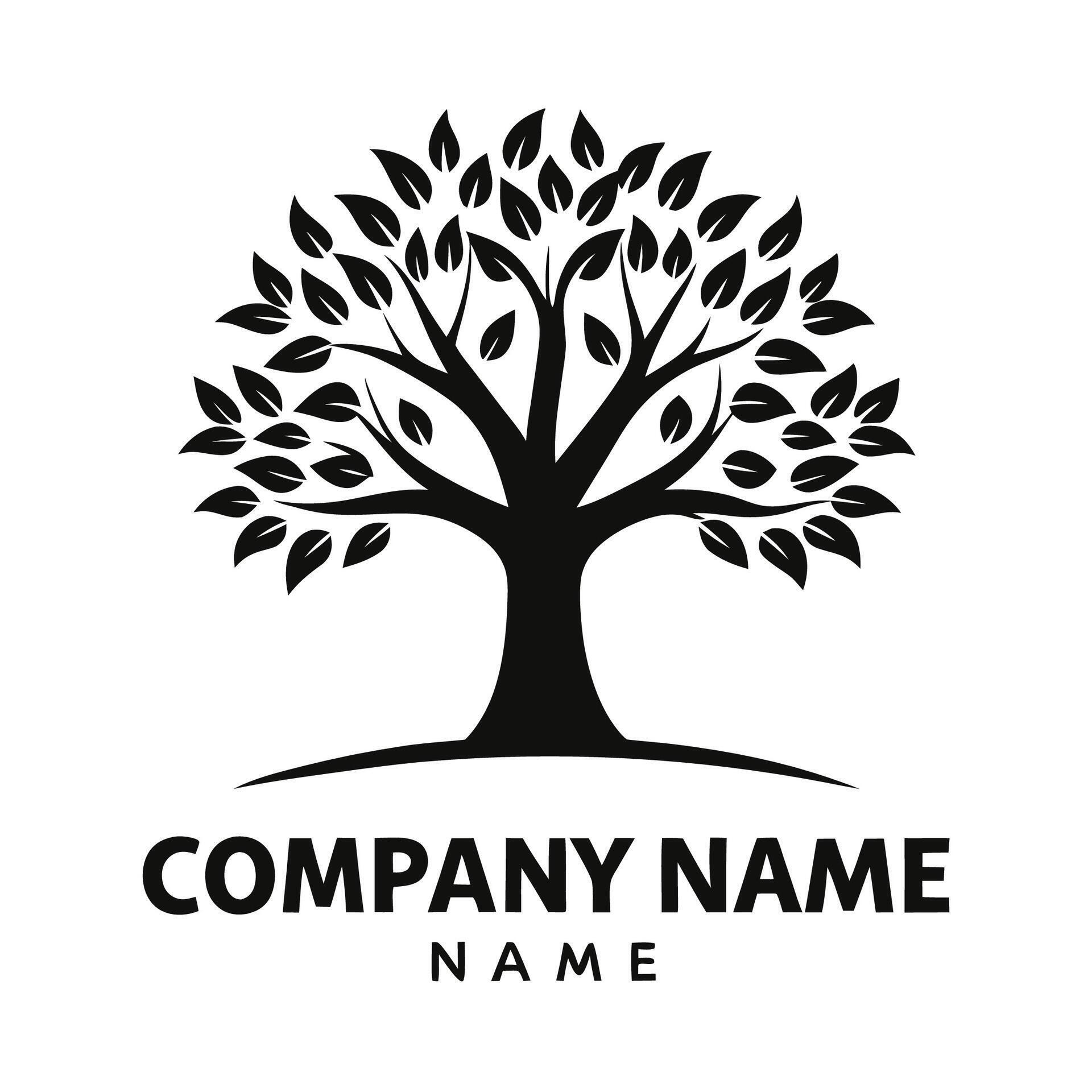 Silhouette of a tree logo 57840654 Vector Art at Vecteezy