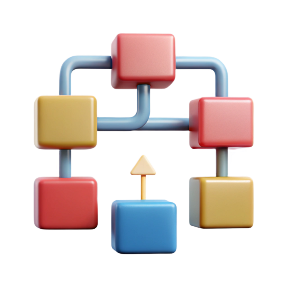 Stunning Creative Problem Solving Flowchart Cutout With Bold Lines And