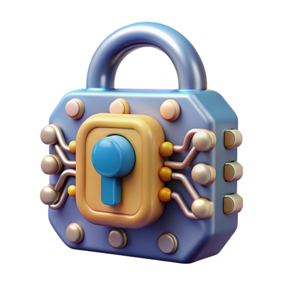 Beautiful Modern Quantum Cryptography Encryption Algorithm Cutout