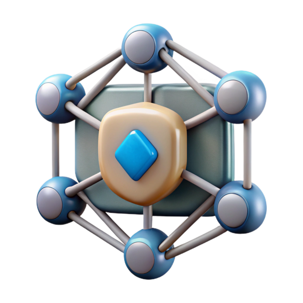 serene abstract Quantum Network Security Diagram Isolated Element high resolution 57854813 PNG