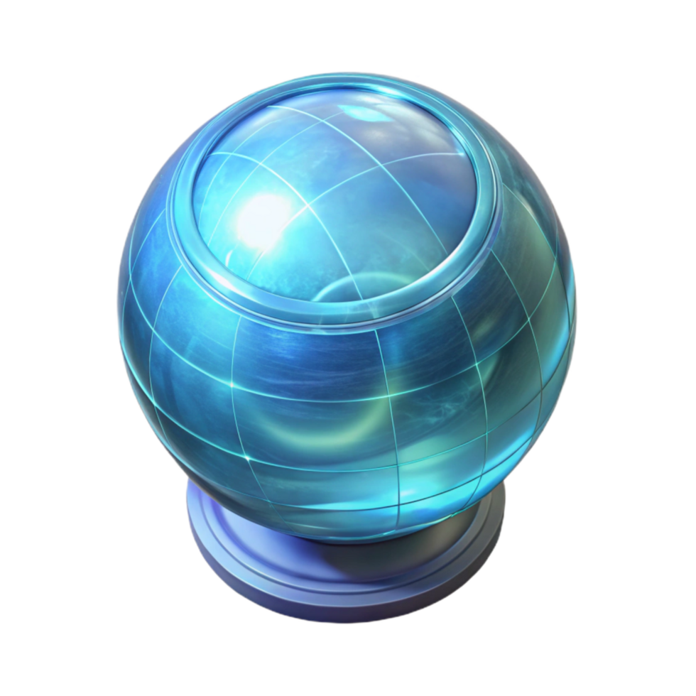 dramatic classic Teleportation Sphere Glowing Orb Transparent ...