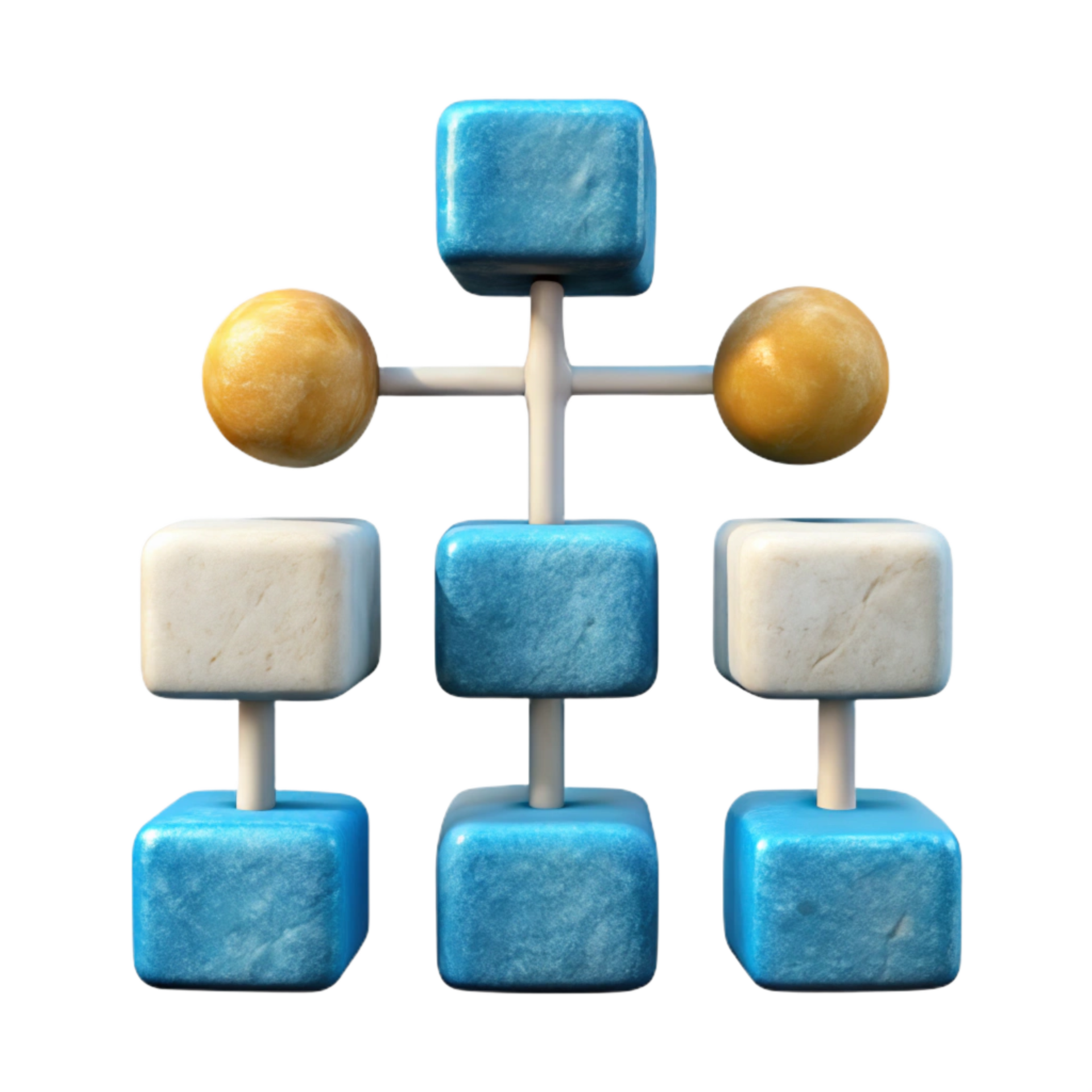 vibrant minimalist Quantum Algorithm Visualization with Flowchart Structure original 57867983 PNG