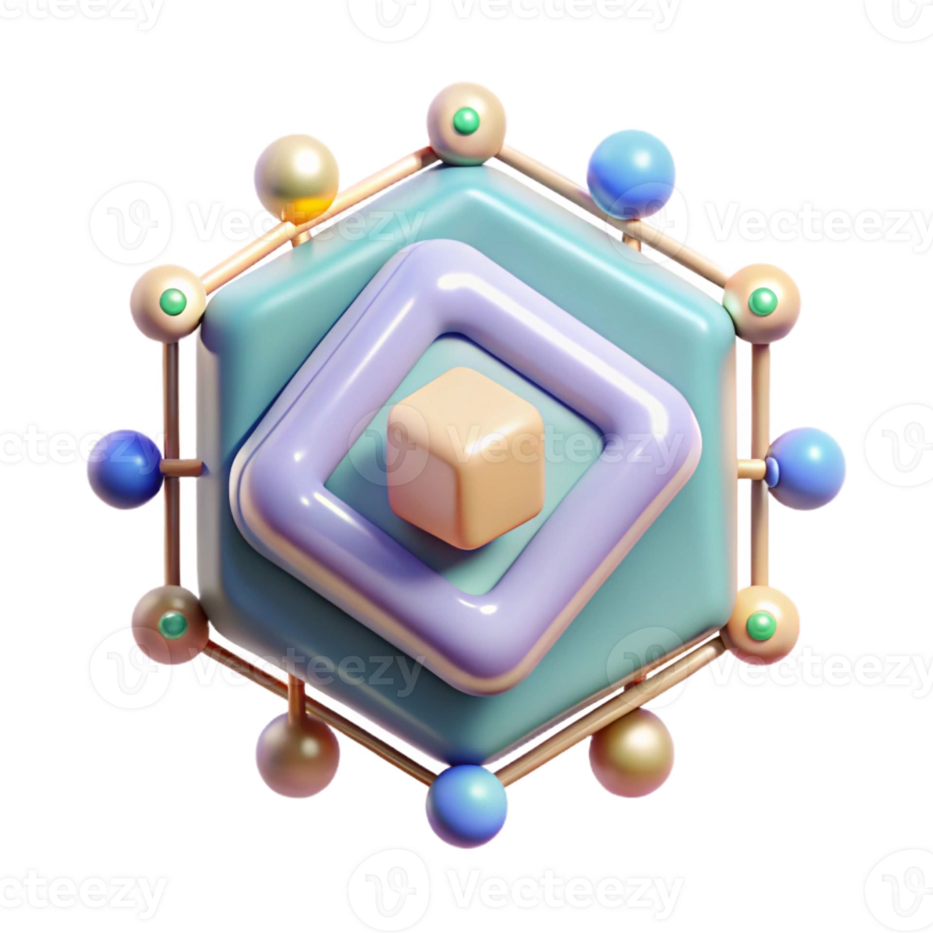 serene abstract Quantum Computing Financial Modeling Illustration Transparent detailed 57868190 PNG