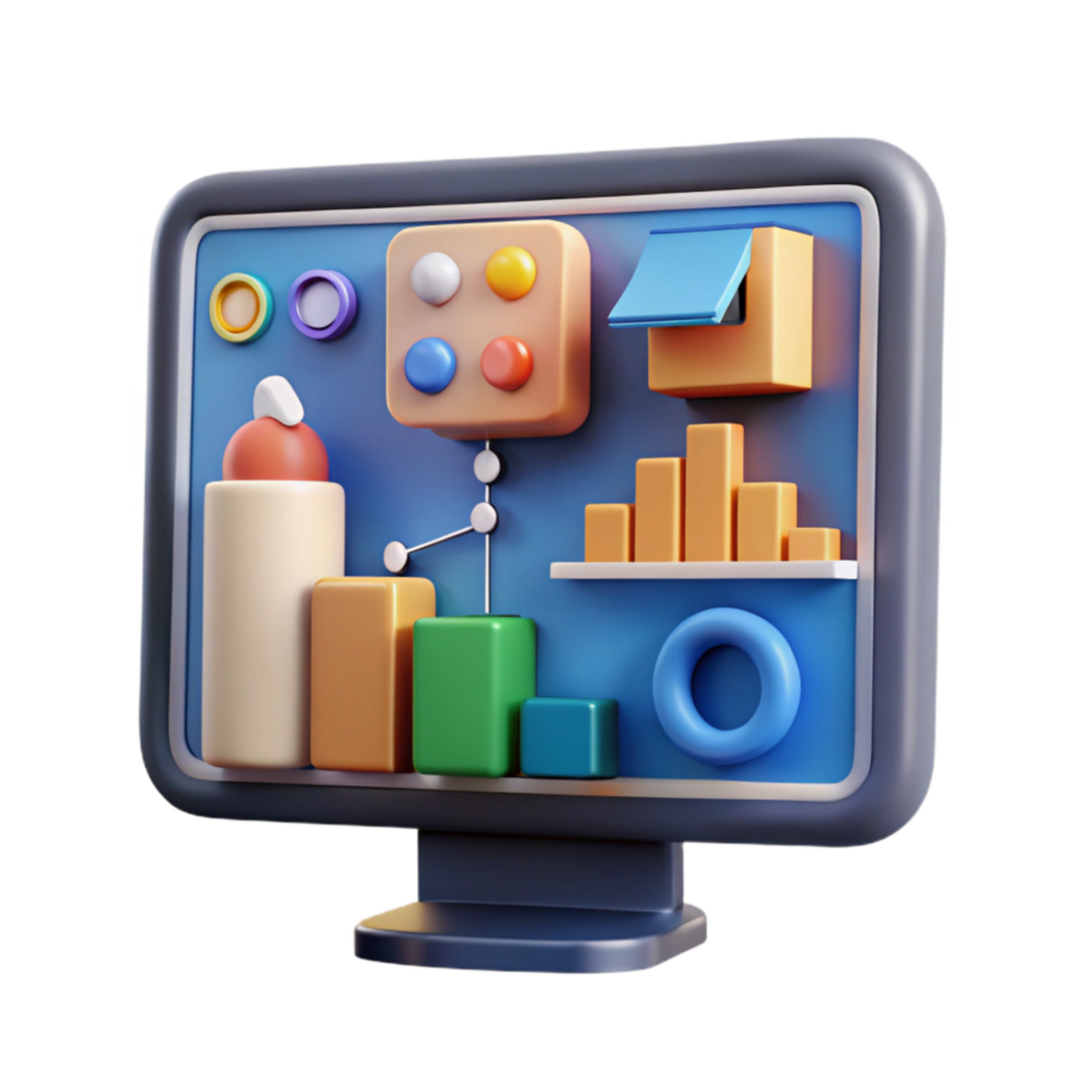Dramatic Rustic Real Time City Data Monitoring Dashboard Isolated