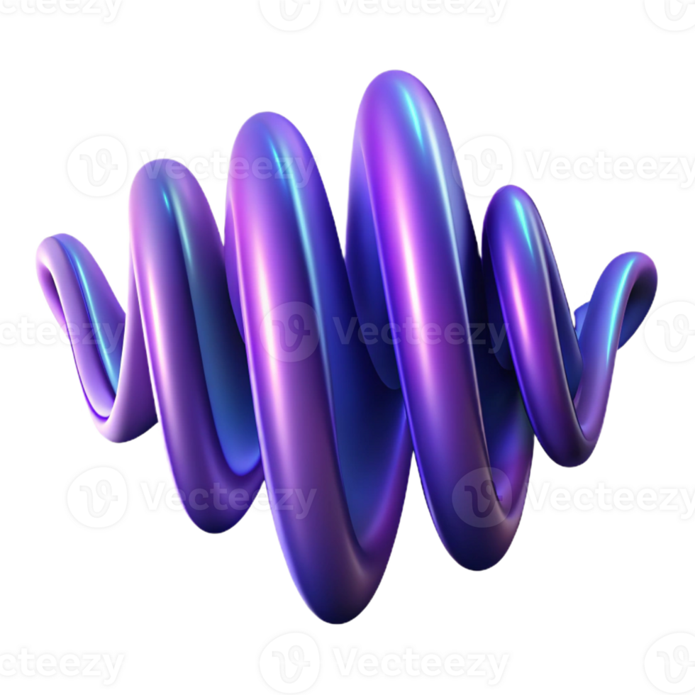 Extraordinary Artistic Abstract Sound Wave Visualization Premium