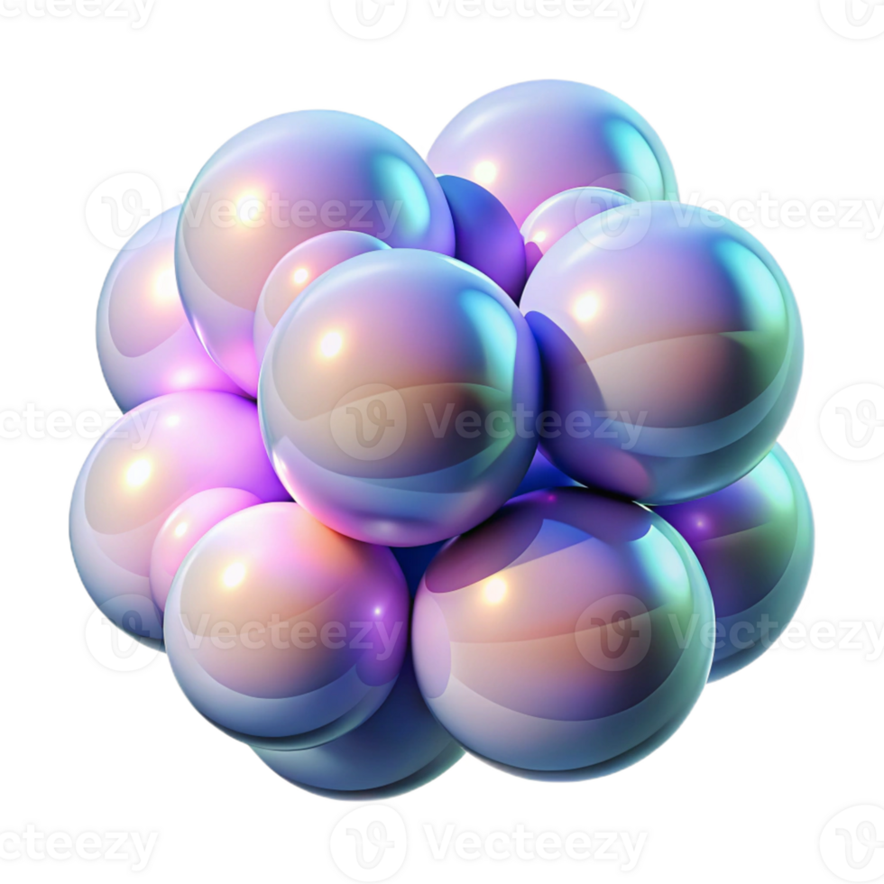 Magnificent Artistic A Field Of Translucent Overlapping Orbs Authentic 57893791 Png