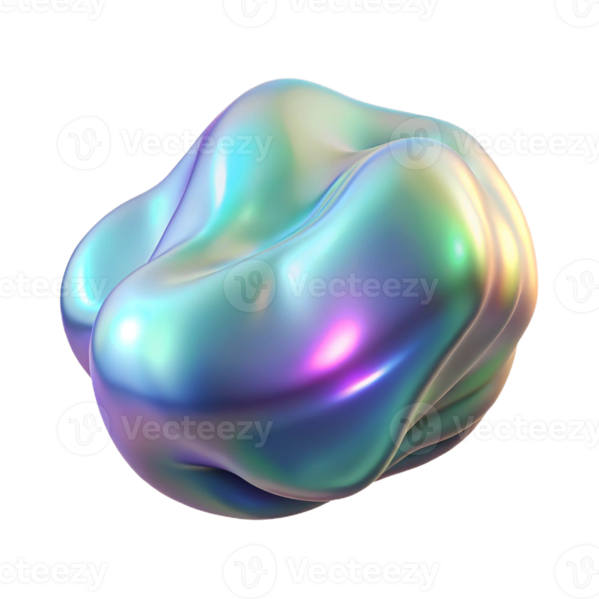 dramatic artistic An Amorphous Blob of Iridescent Pearlescen professional 57899900 PNG